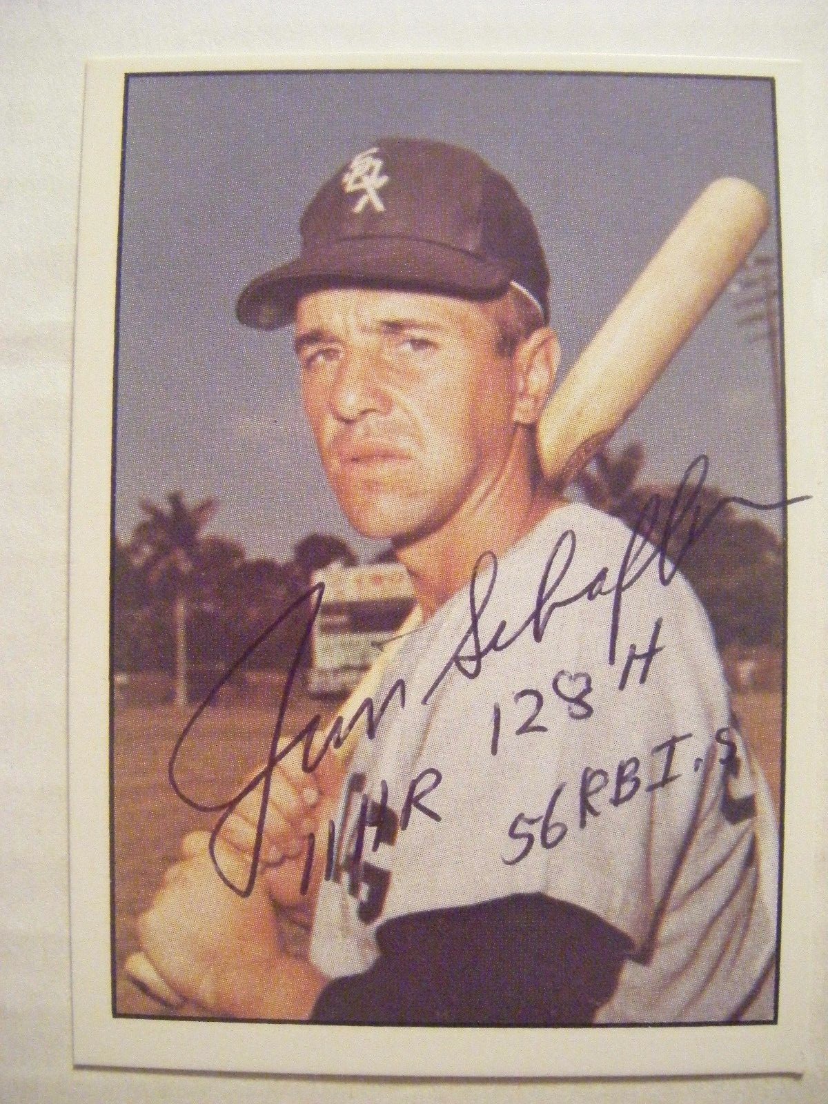 JIMMIE SCHAFFER signed WHITE SOX CARDINALS 1978 TCMA 1960s baseball ...