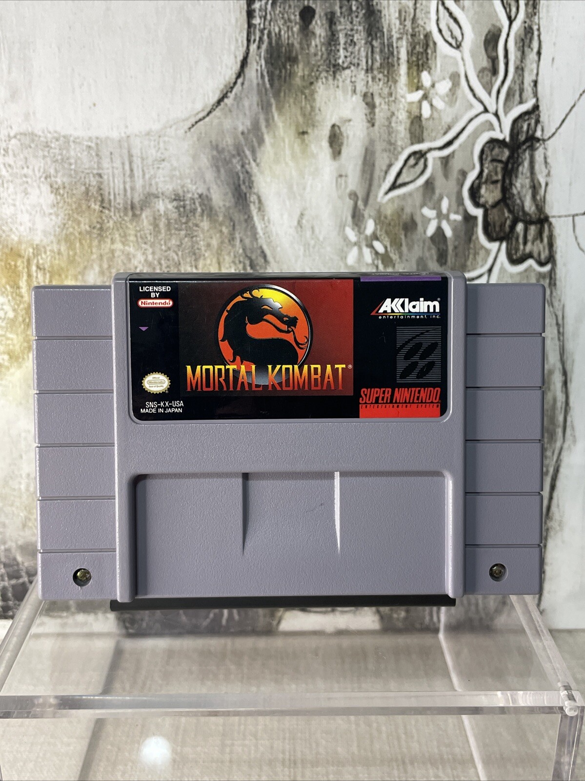 Mortal Kombat - Super Nintendo SNES - Authentic, Working Cartridge! | eBay