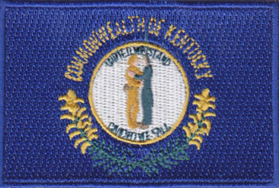 50 Pcs Kentucky USA State Flag Embroidered Patches 3"x2" iron-on | eBay