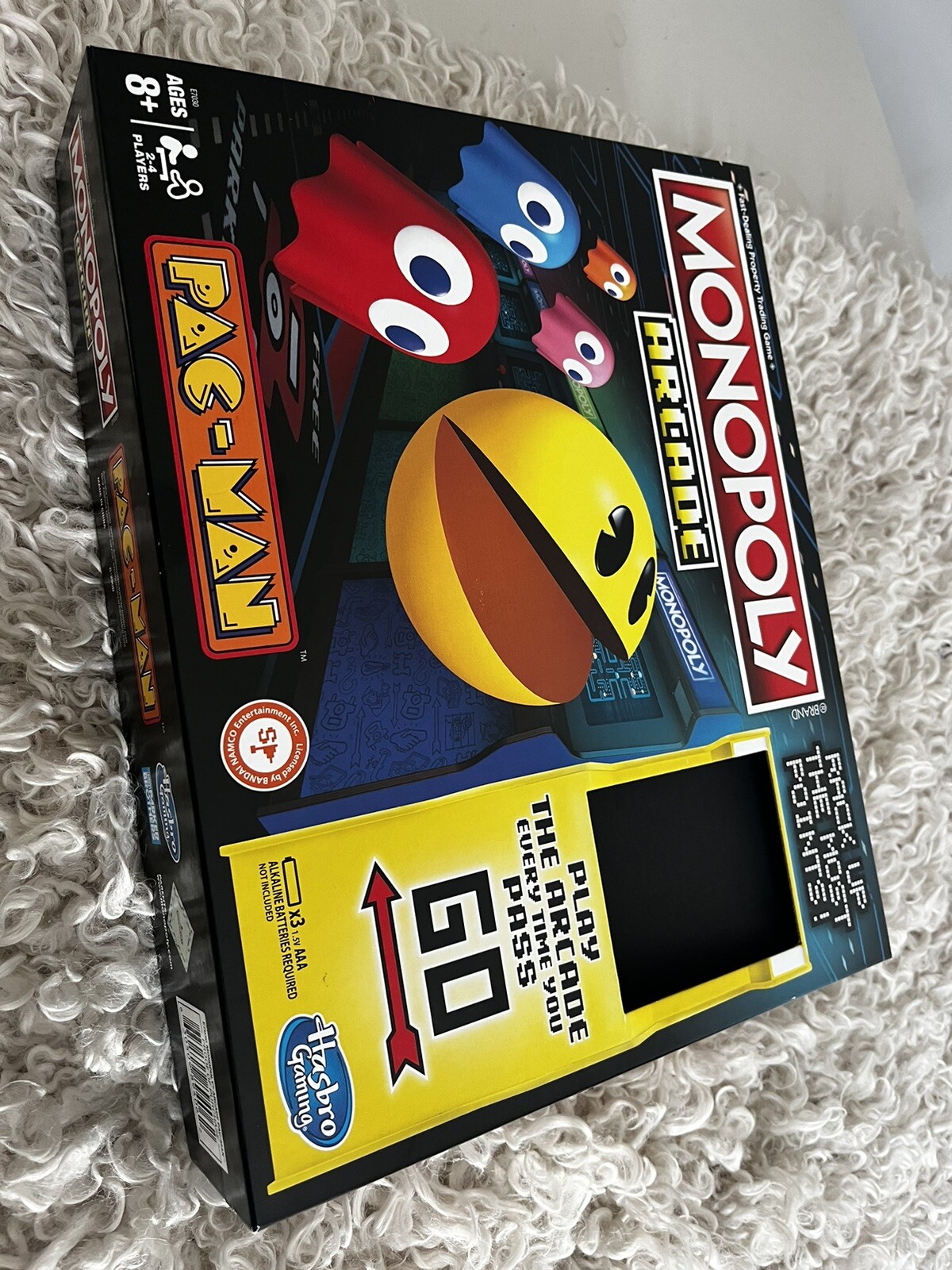 MONOPOLY Arcade Pac-Man Hasbro brand new but opened condition. | eBay