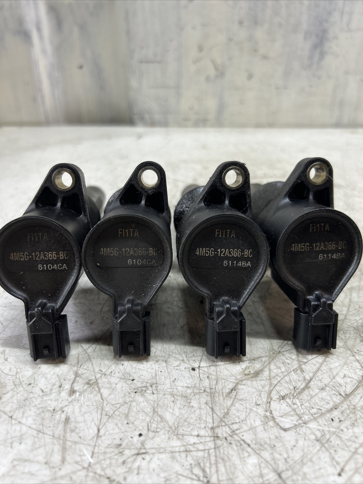Ford Focus Mk2 2005-2011 1.8 Petrol Set Of 4 Ignition Coils 4M5G-12A366 ...