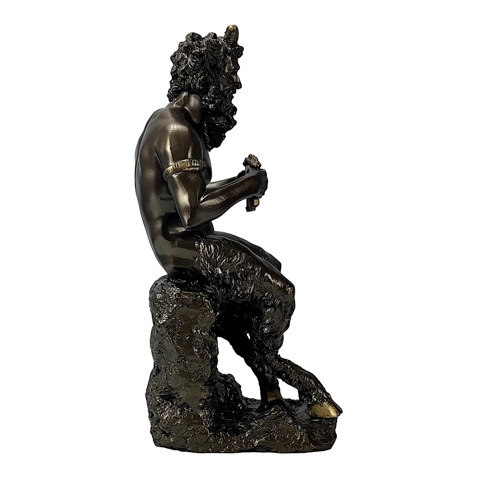PAN Satyr Greek Nude God of Nature Faunus Statue Sculpture Bronze ...