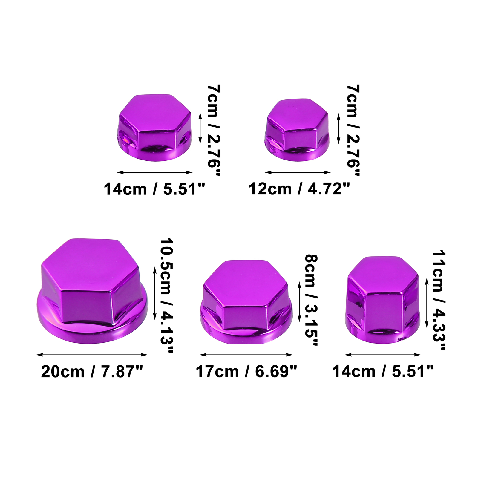 1 Set Screw Cap Motorcycle Motorbike Screw Nut Bolt Cover Decoration ...