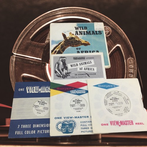 View Master Wild Animal Sawyer's 3 Reel Set Vintage | eBay