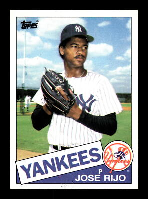 1985 Topps Baseball #238 Jose Rijo RC Rookie New York Yankees | eBay