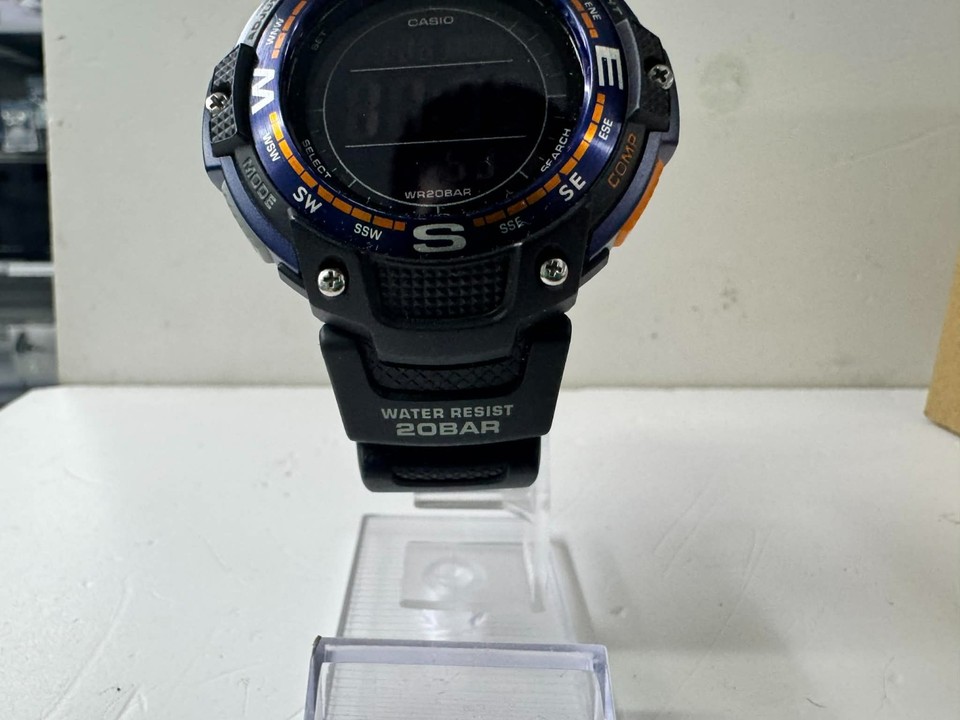 CASIO SGW100-2B TWIN SENSOR DIGITAL QUARTZ MEN'S COMPASS WATCH BLACK ...
