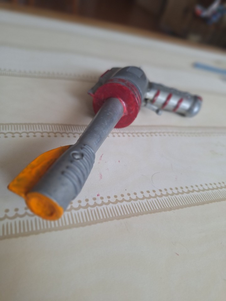 Strato Gun Toy Chrome Colored Cap Space Gun 1950s Futuristic Company | eBay