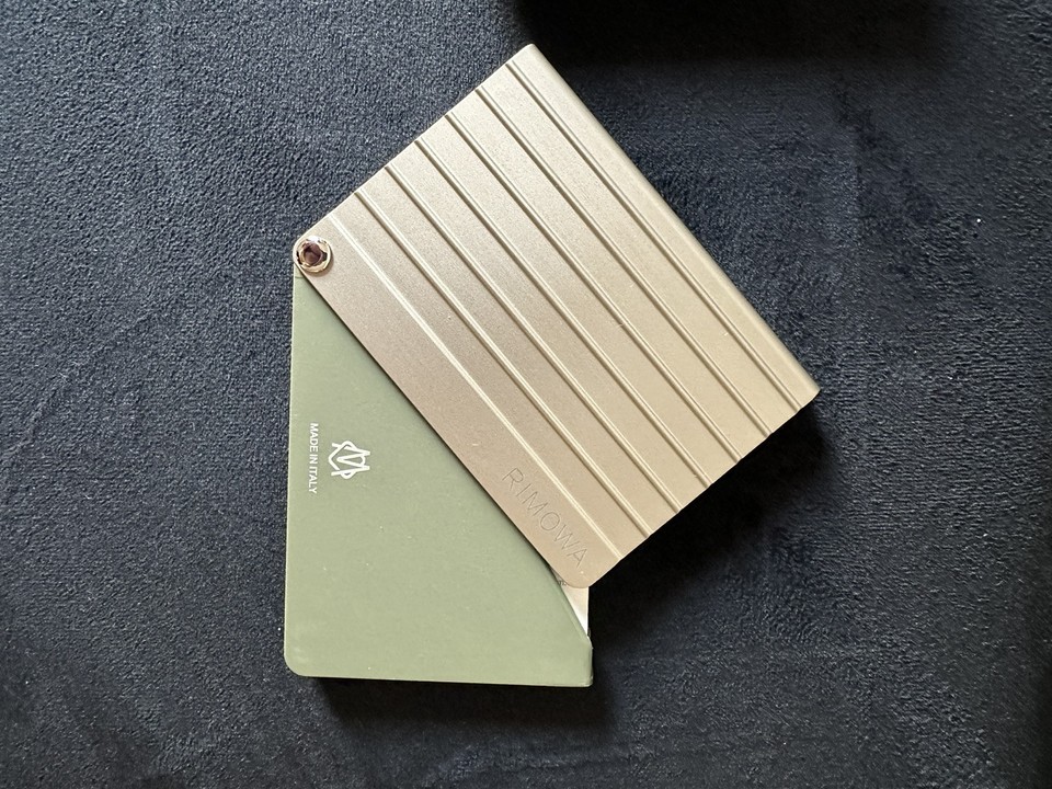 Rimowa Card Holder Kartenetui Cardholder - Titanium - NEW | eBay