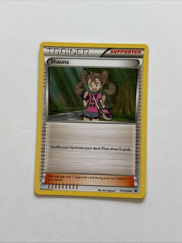 Shauna 111/124 Pokemon XY Fates Collide NM | eBay