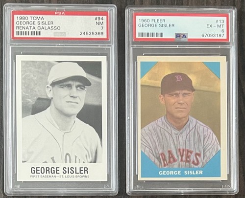 George Sisler High PSA Older Graded Cards | eBay