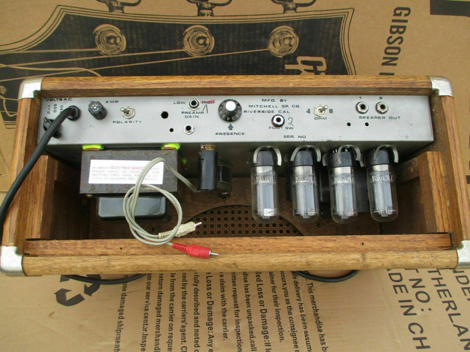 70's MITCHELL MK 1 TUBE AMP - made in USA - RARE | eBay