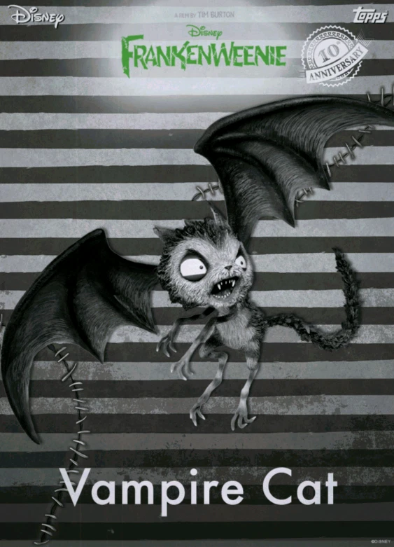 Frankenweenie Mr Whiskers Vampire Cat