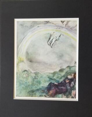Chagall "The Rainbow Covenant Between God And The Earth" Matted ...