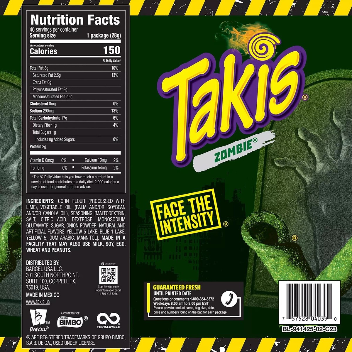 Takis Nutrition Facts