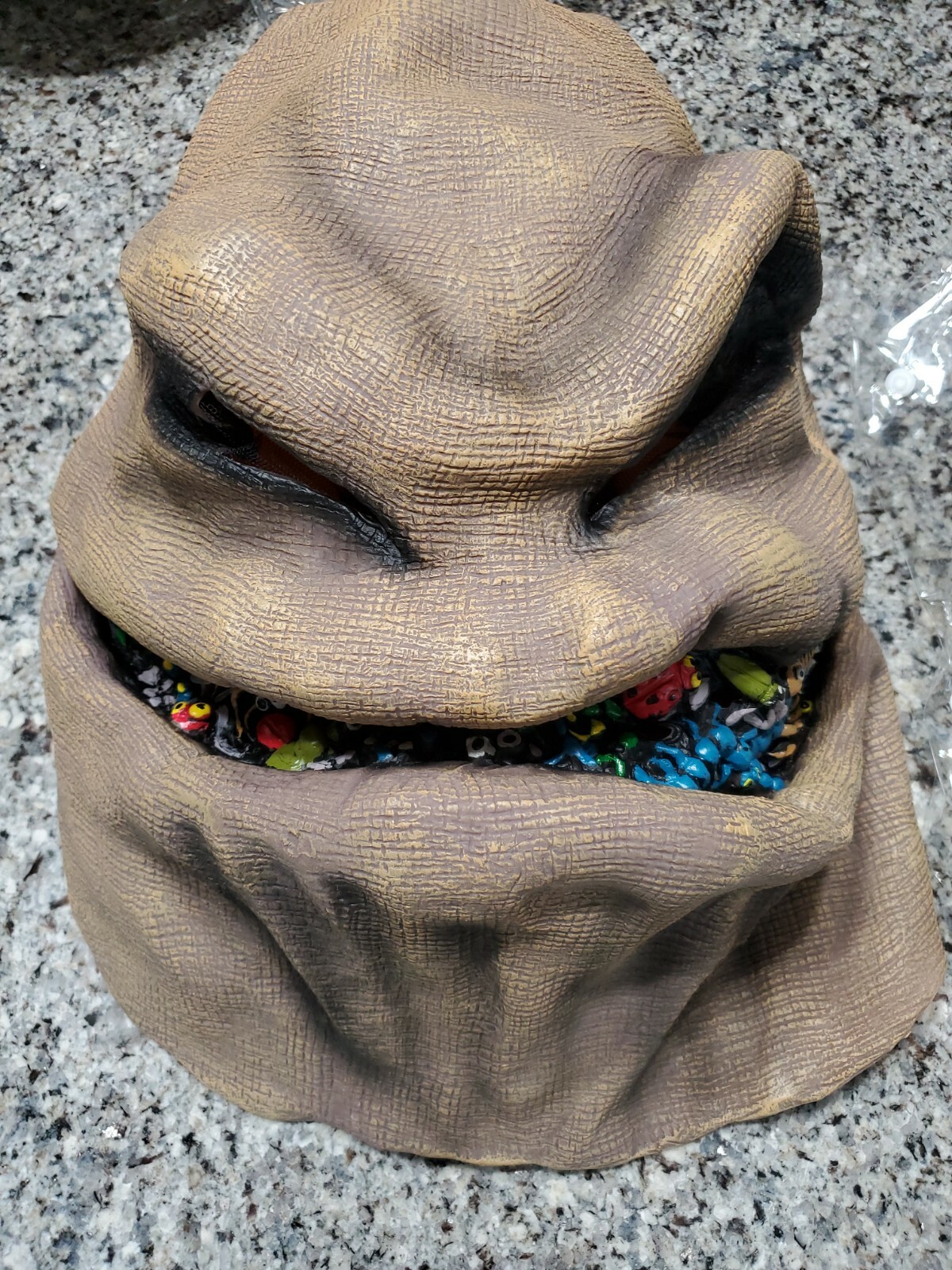 Disney Oogie Boogie Adult Costume Nightmare Before Christmas XL mask ...