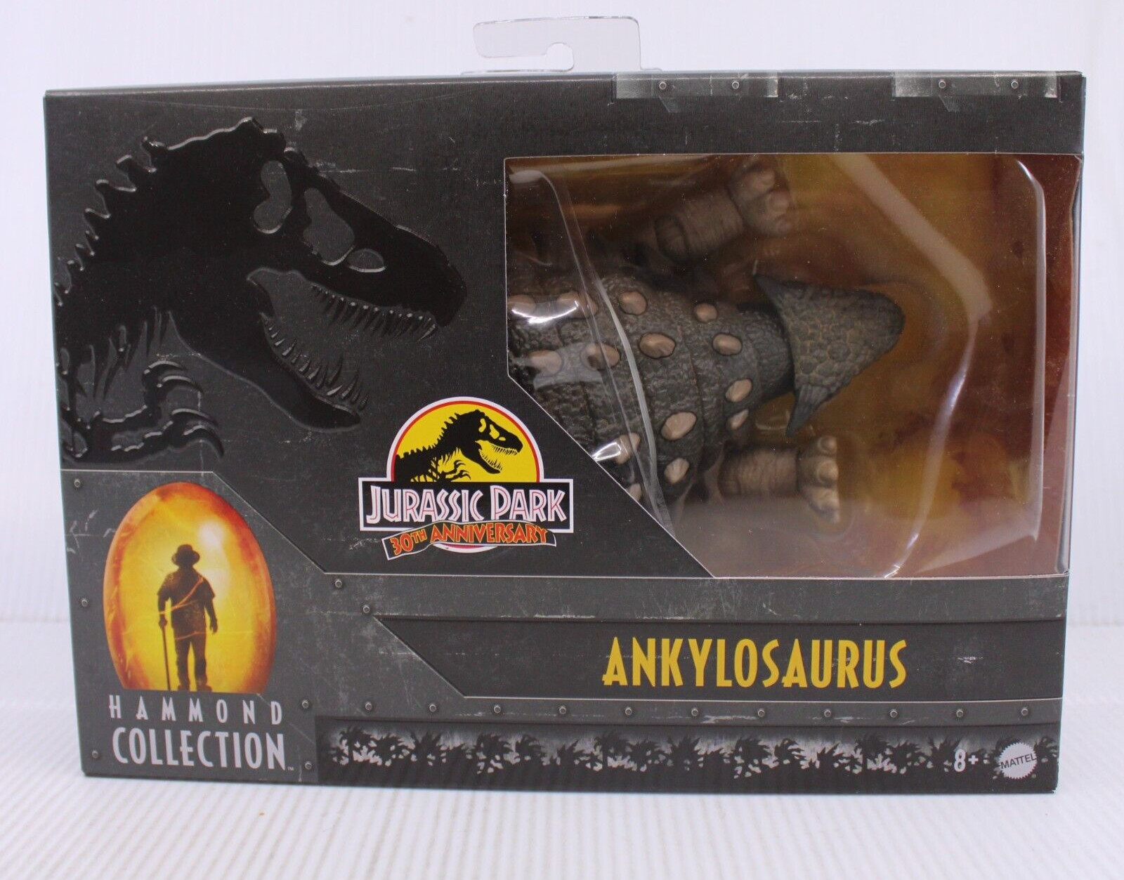 W61 Mattel Jurassic Park World Hammond Collection ANKYLOSAURUS Action ...