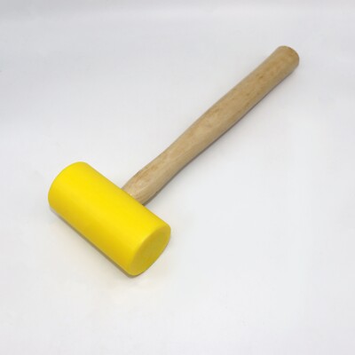 Poly Mallet 50mm head, wooden handle. Great for leather craft. | eBay