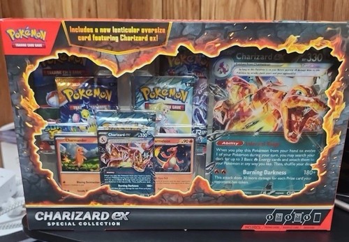 Pokémon Trading Card Game: Charizard ex Special Collection In Hand Ship ...