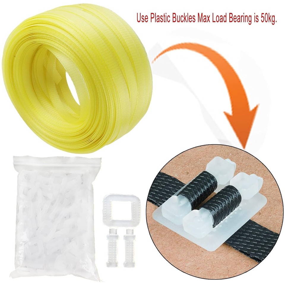Box Packing Strapping Tool, Polypropylene Pallet/Box kit: 330' x... | eBay