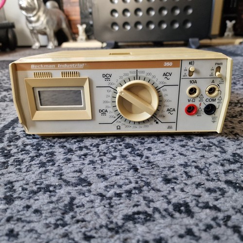 Working Beckman Industies 350 Digital Multimeter | eBay UK