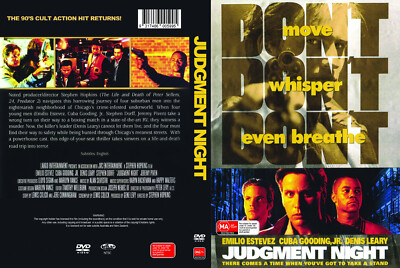 Judgment Night DVD Emilio Estevez, Cuba Brand New and Sealed Plays ...