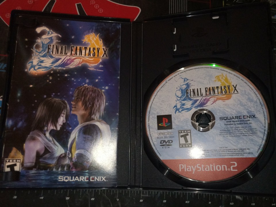 Final Fantasy X PlayStation 2 Complete with Original Case and Manual ...
