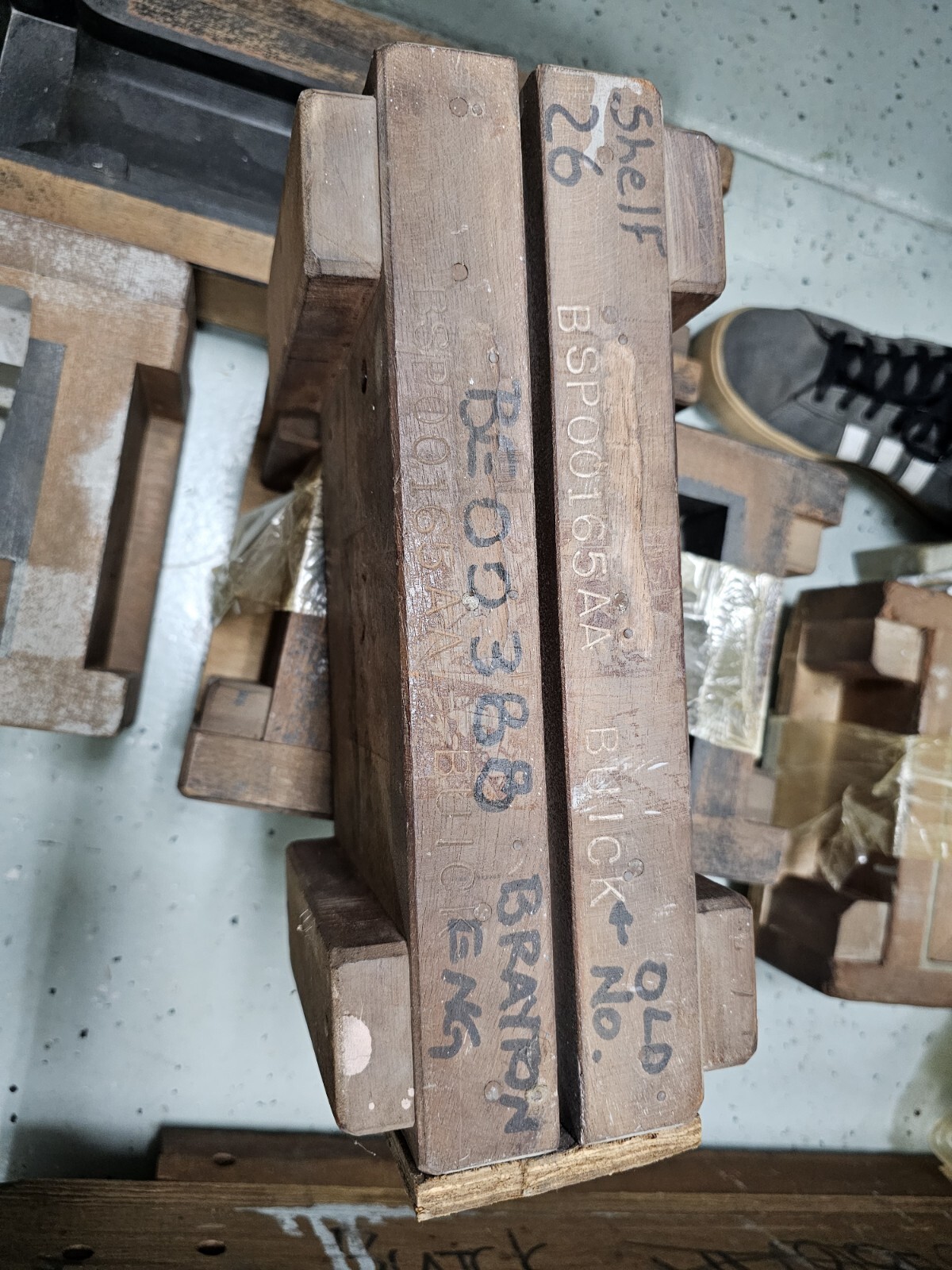 INDYCAR Turbo Buick Original Engine Molds Casting 1980's Indy 500 ...