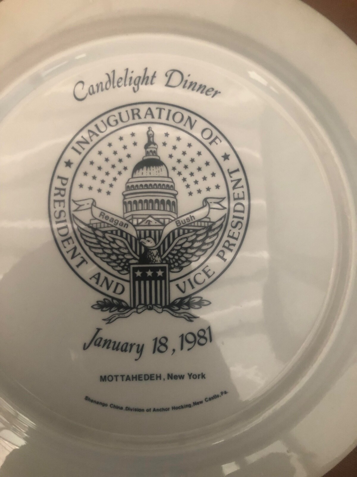 Ronald Reagan Inaugural Plate | eBay