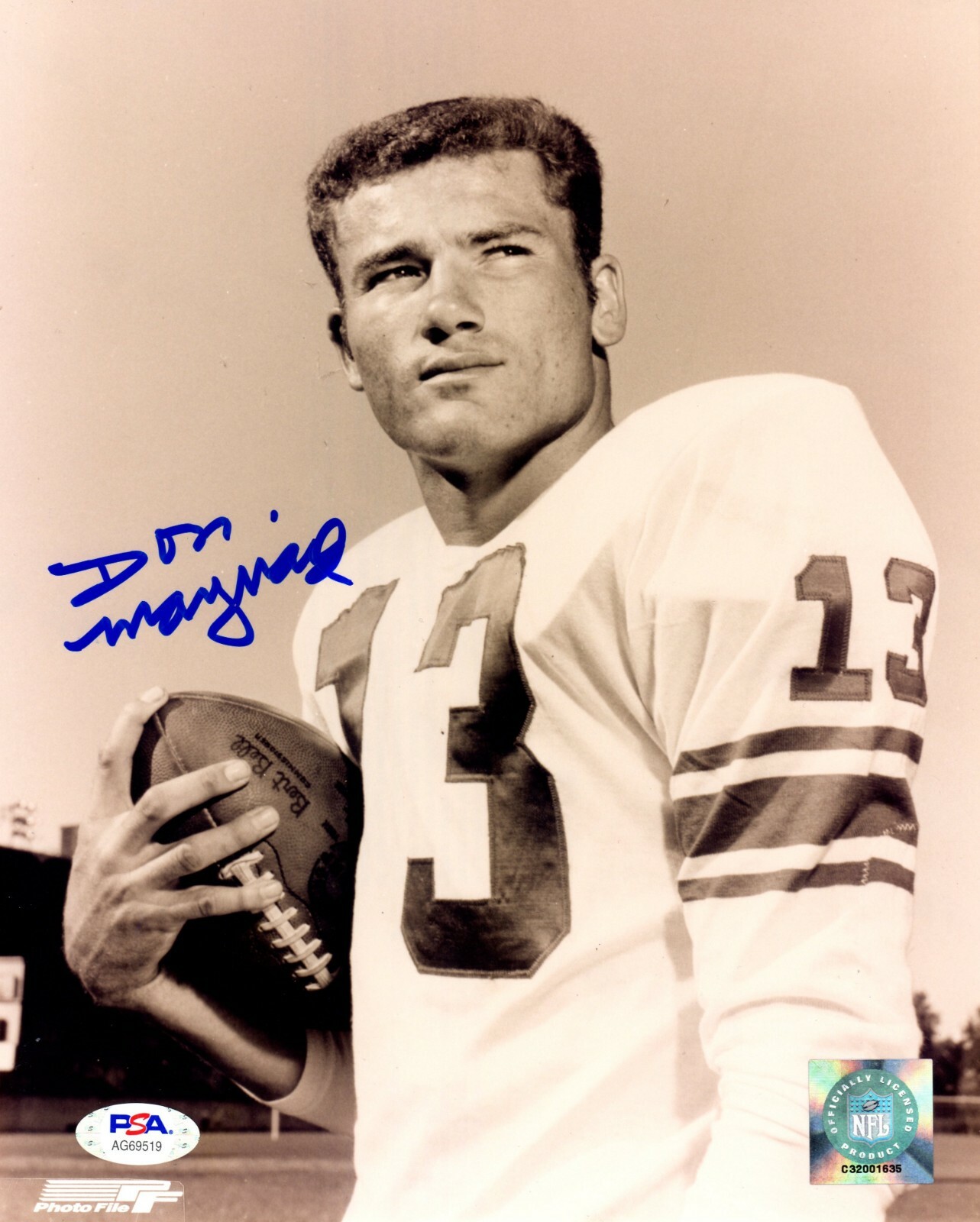 Don Maynard Autographed Memorabilia | Signed Photo, Jersey ...