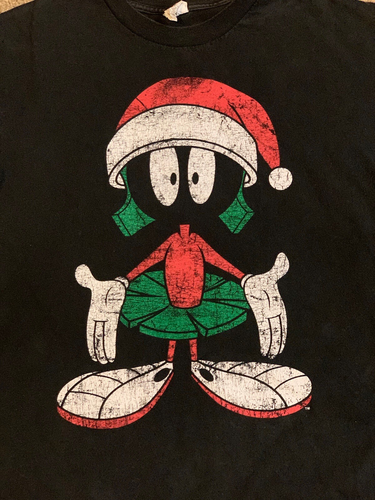 Vintage Christmas Marvin the Martian Looney Tunes Shi… - Gem