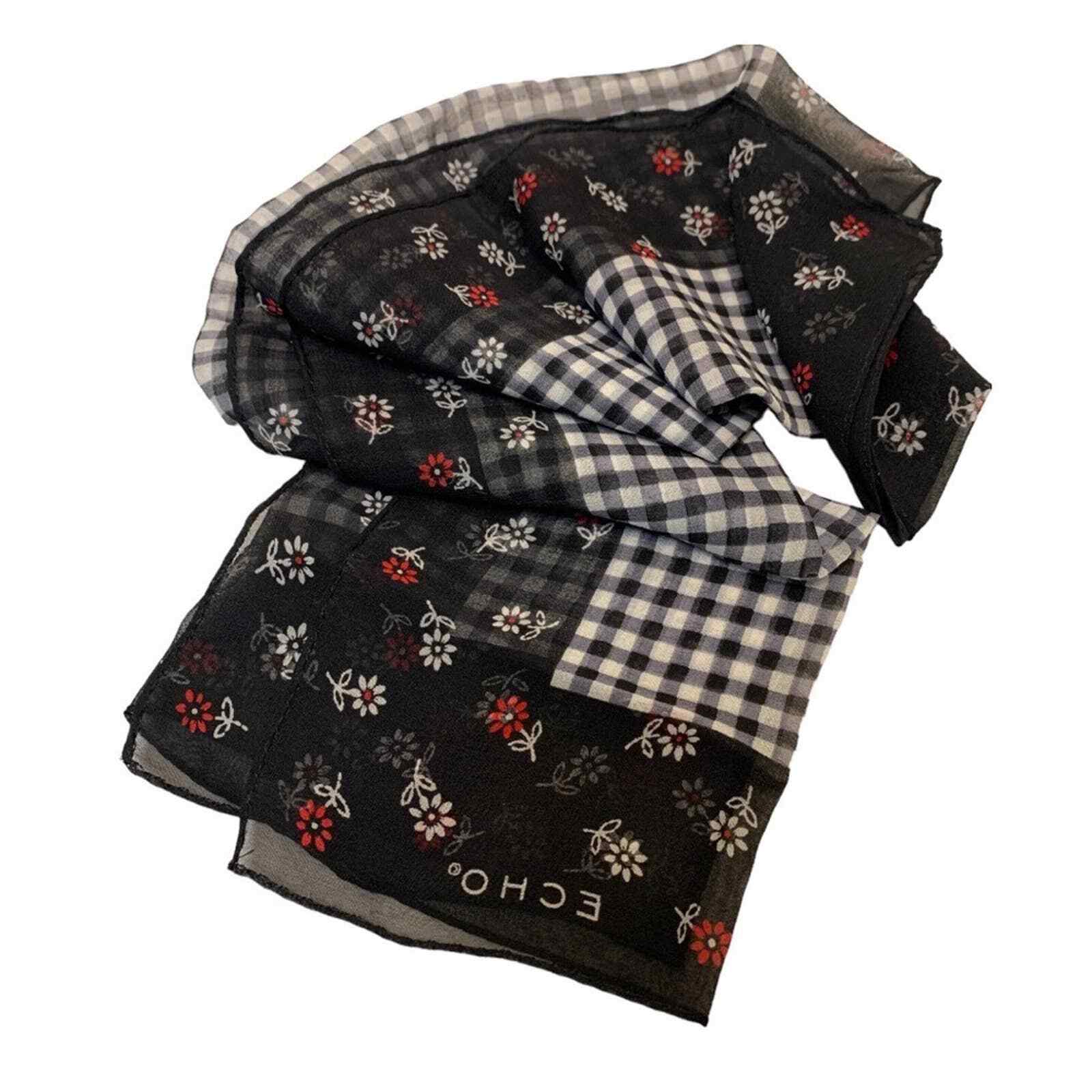 Echo Silk Square Scarf - Gem