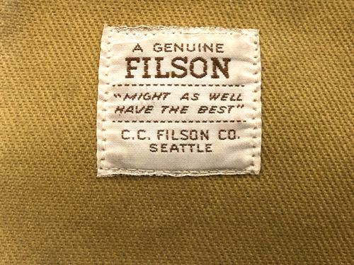 Filson Briefcase Computer Bag Style 257 YKK Era Tan Made in USA - READ ...