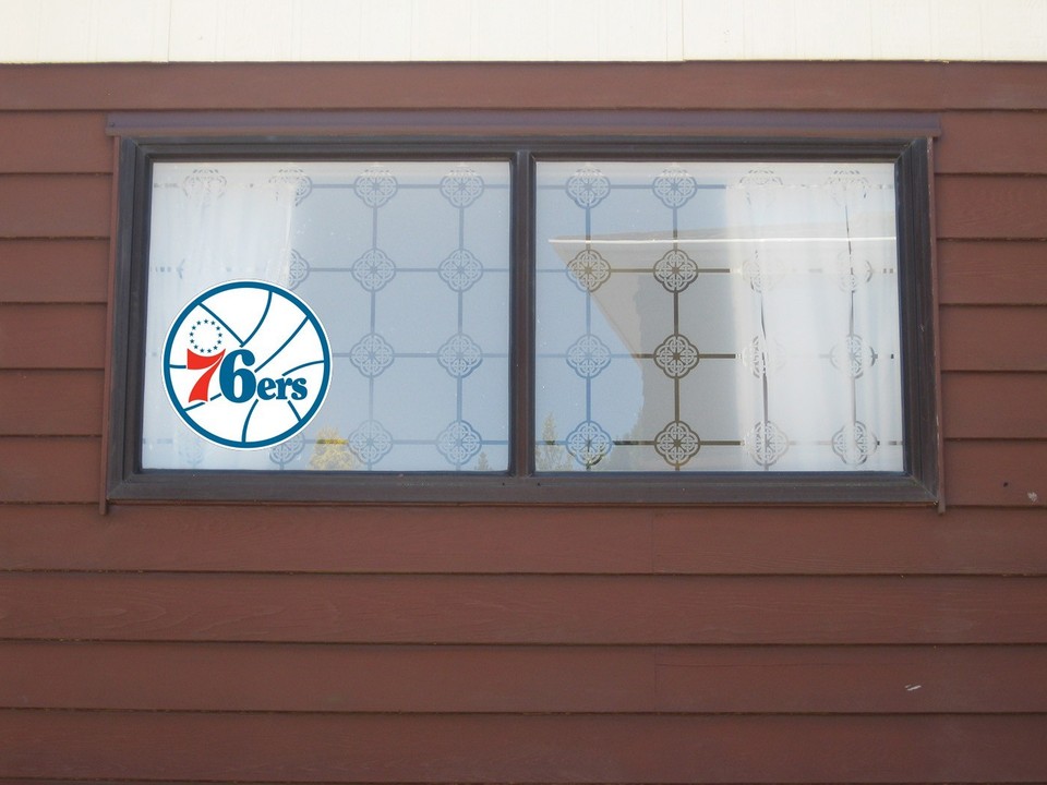 Philadelphia 76ers Logo -Die Cut Laminated Vinyl Sticker Decal NBA car ...