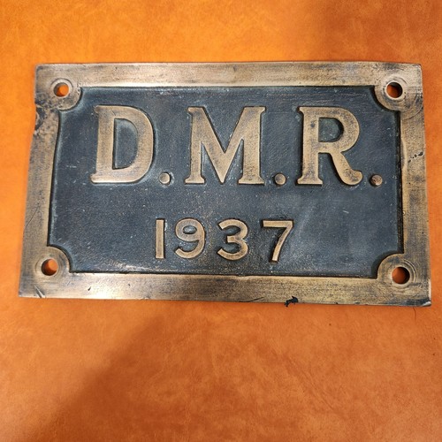 Department of Main Roads DMR Metal 1937 Sign SOLID BRASS | eBay Australia