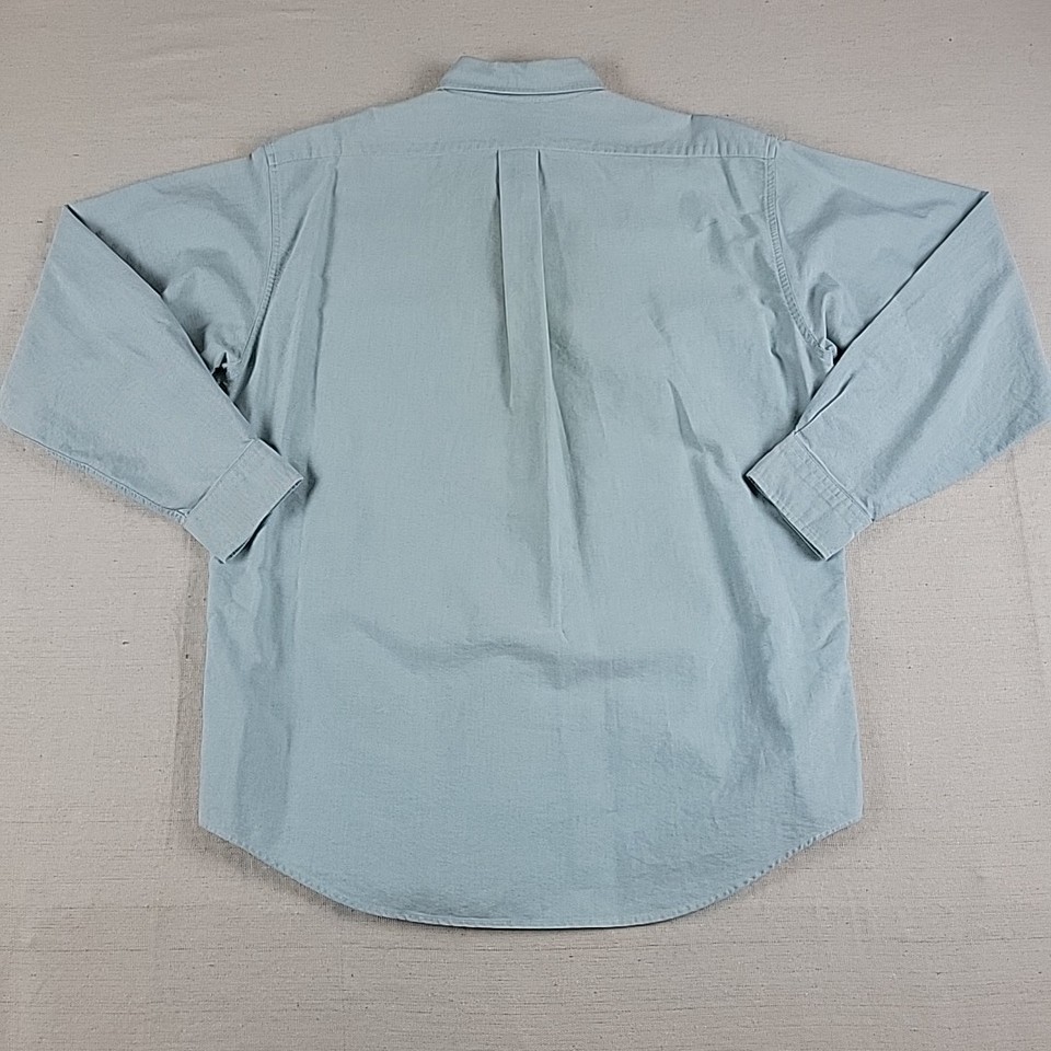 J.Crew Men’s Classic Oxford Button Down Shirt Light Green 100 Percent ...