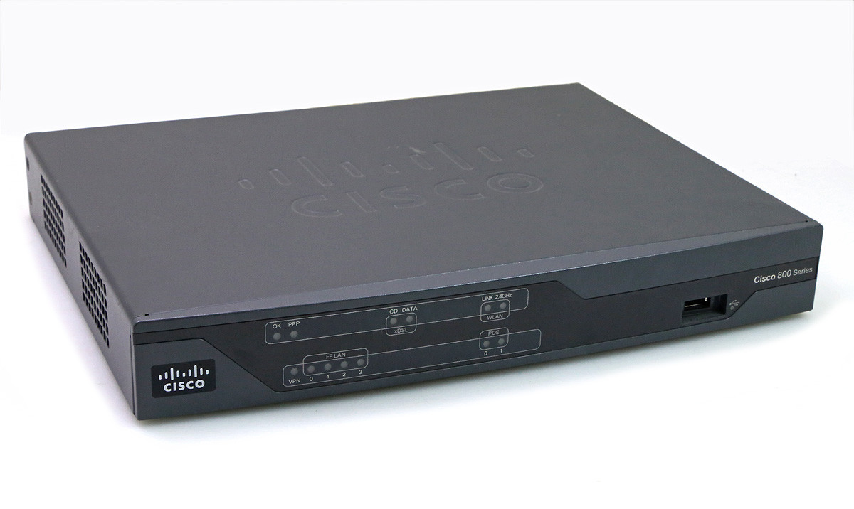 Cisco 887VA 4-Port 10/100 Wireless N Router (CISCO887VA-SEC-K9) for ...