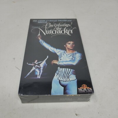 THE NUTCRACKER VHS Tchaikovsky Ballet Mikhail Baryshnikov Gelsey ...