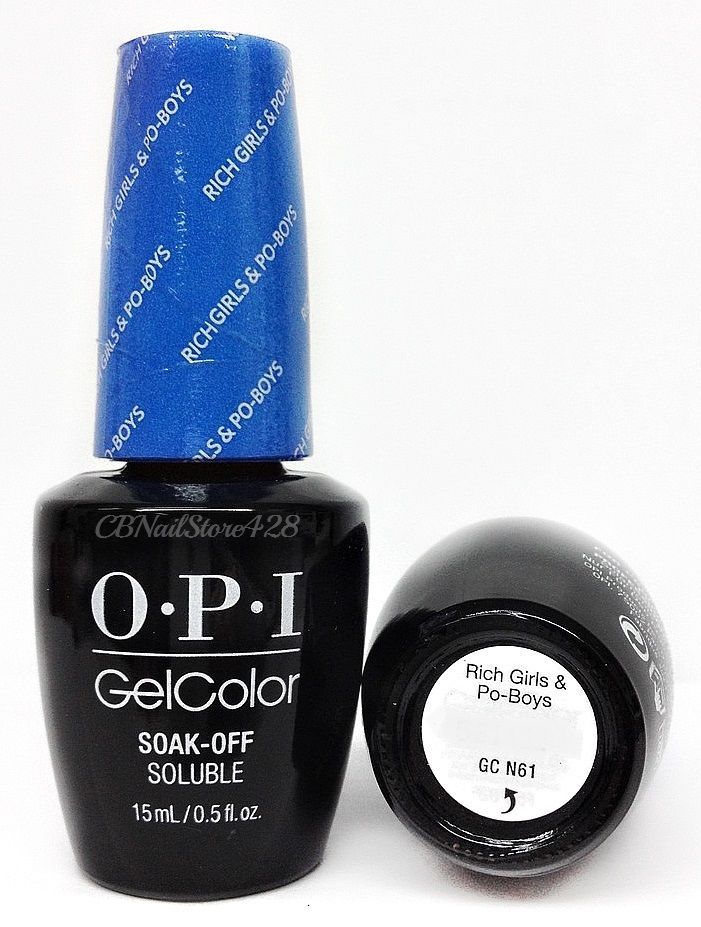 OPI Gelcolor - Soak Off Gel Nail Polish 0.5oz/15mL - Series 5! FAST ...
