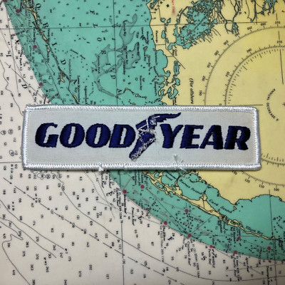 Vintage Nascar Goodyear Racing Driver Uniform White Blue Patch | eBay