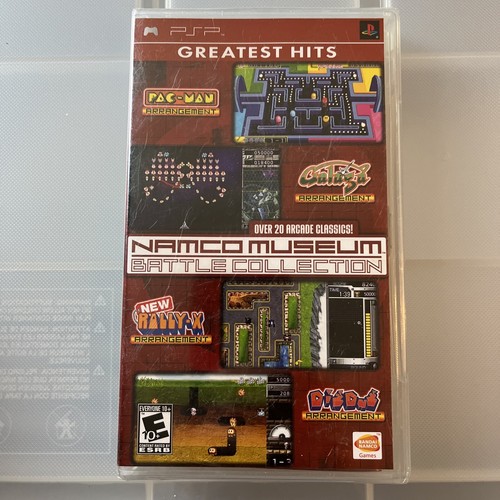 Namco Museum Battle Collection Sony (PSP,2005) Greatest Hits- New in ...