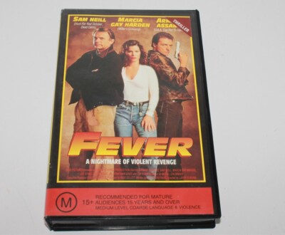 Fever VHS Video Large Case 1991 MA15+ 21st Century Pictures Action ...