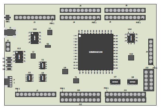 Intel/altera Max10 FPGA Development System - Maxprologic for sale ...