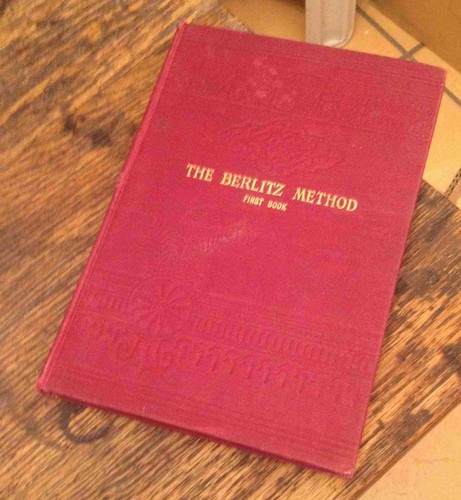 The BERLITZ METHOD First Book 1909 LANGUAGE Free US Shipping RARE | eBay