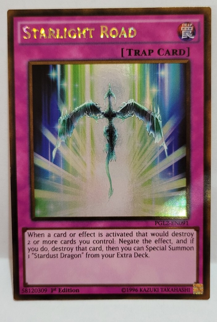 YUGIOH STARLIGHT ROAD PGL2-EN091 GOLD LIGHT PLAYED | eBay