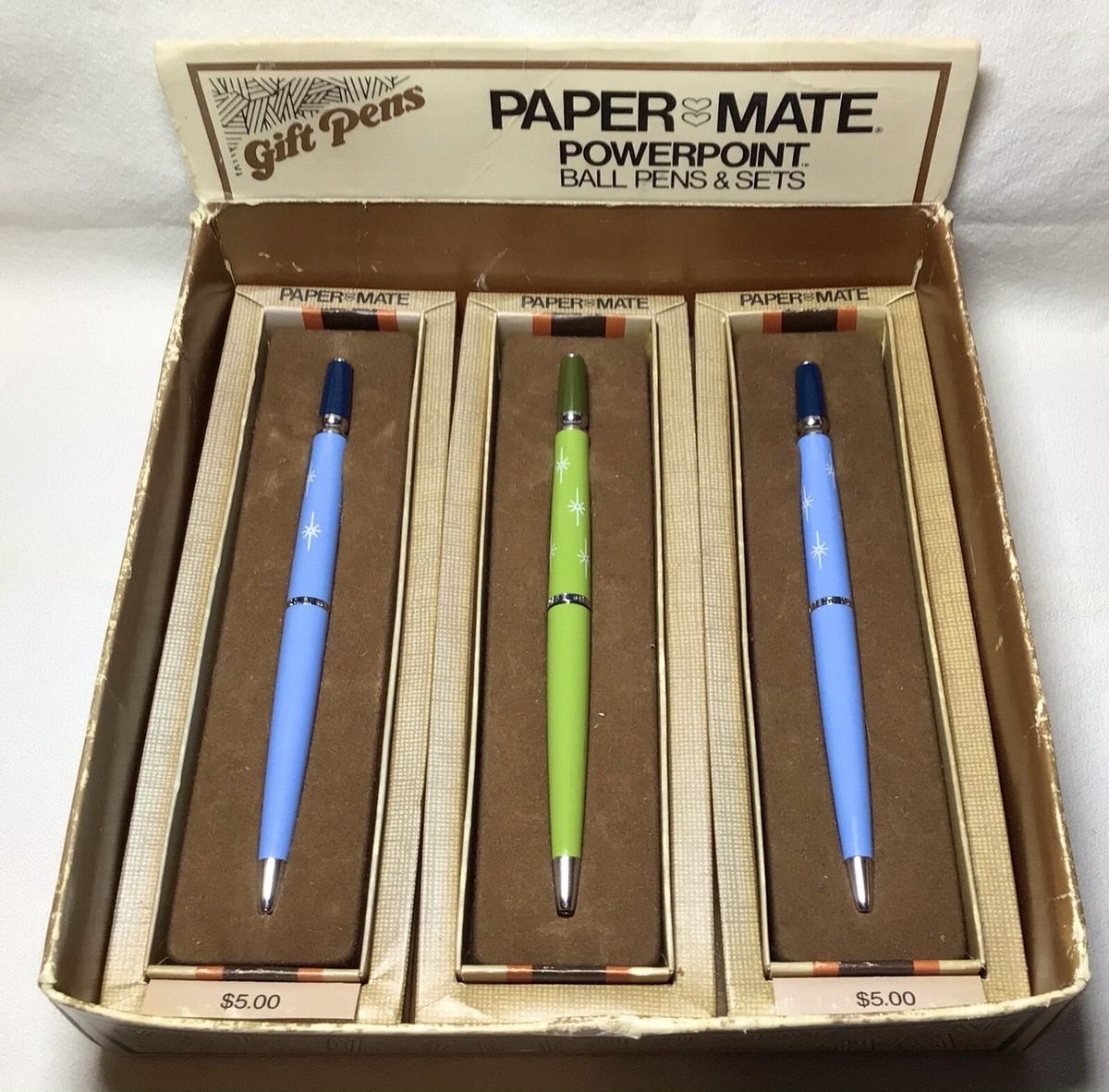 Vintage Papermate Capri Pens