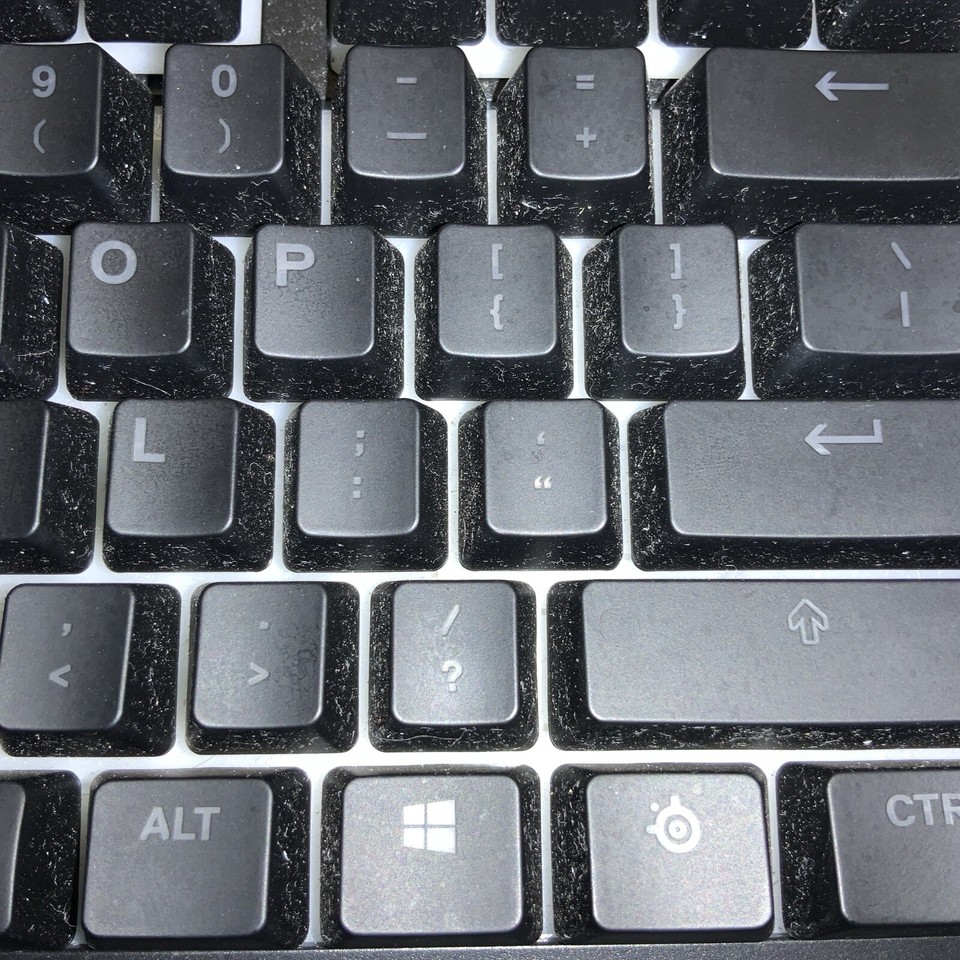 SteelSeries Apex 3 RGB Gaming KEYBOARD KEYCAPS KEYS (KB-00014/64795) | eBay