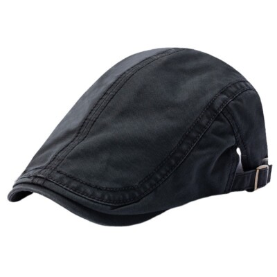 M/L/XL/XXL Men's Newsboy Caps Cotton Driving Hunting Big Cap Oversize ...