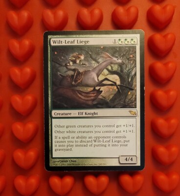 Wilt-Leaf Liege – Shadowmoor ~ MtG Magic the Gathering | eBay