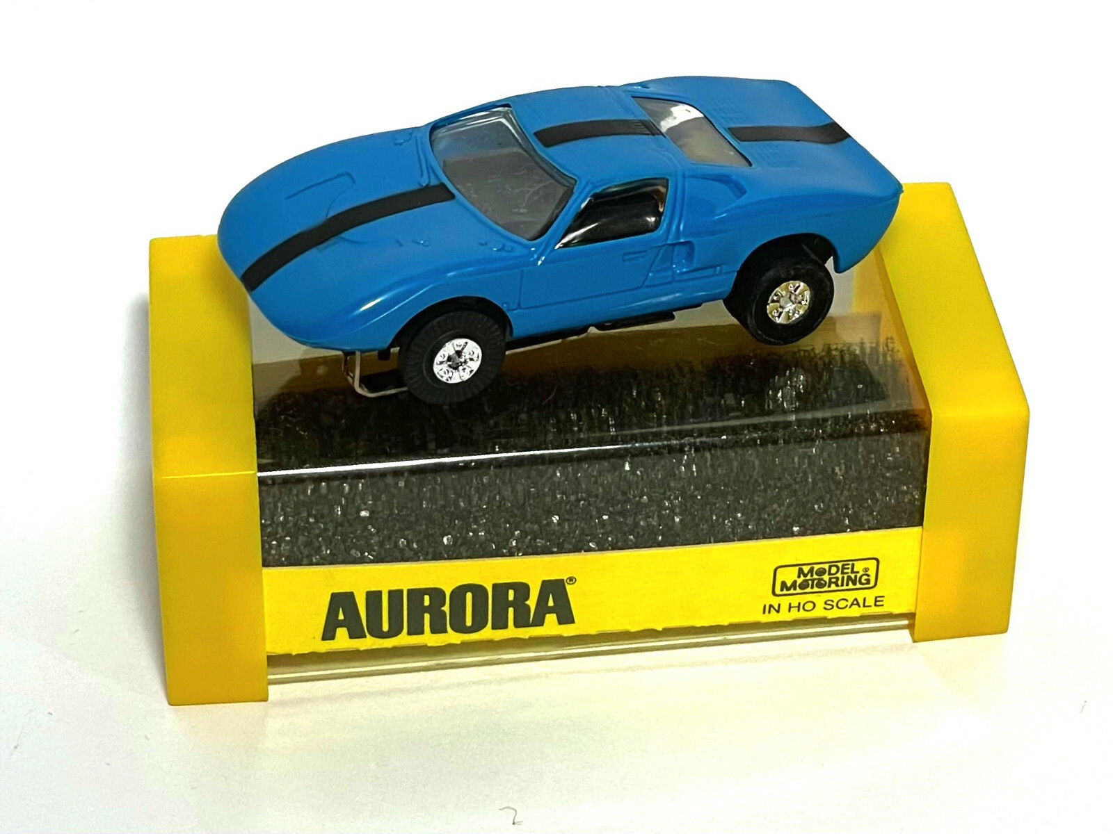 1pc 1971 New-Old-Stock Aurora FORD GT HO Slot Car TUFF ONES Chassis ...
