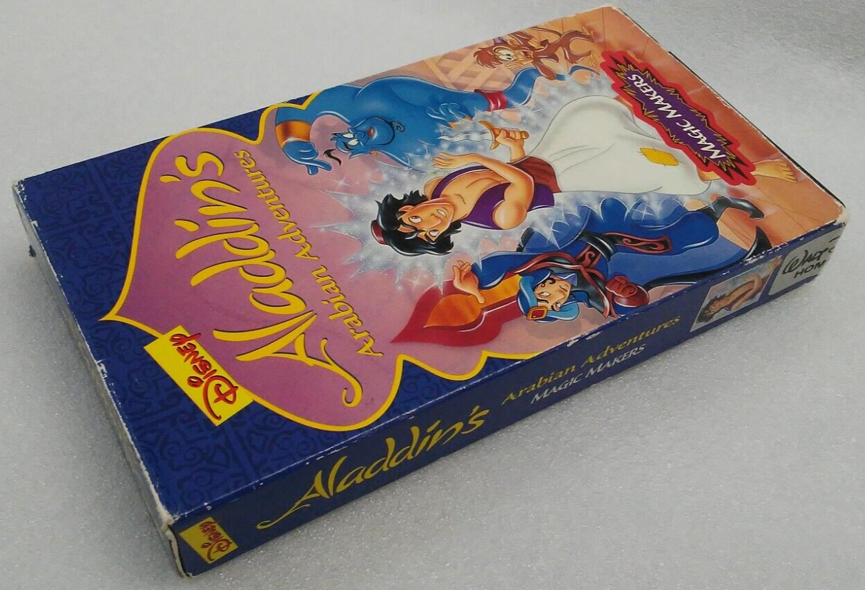 Vhs Aladdins Arabian Adventures Magic Makers Vhs 1995 Ebay